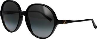 Valentino V-Logo Sonnenbrille - - Accessories - unisex - Schwarzk - 59 MM