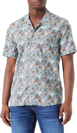 Bugatti Herren 9253-38902 Hemd, Flaschengrün-580, 3XL EU