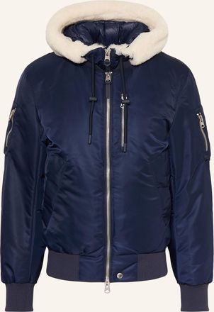 Mackage Daunenblouson August-Z Mit Abnehmbarer Kapuze blau