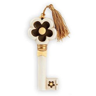 Egan Schlüssel, Keramik, Elfenbeinfarben, Small