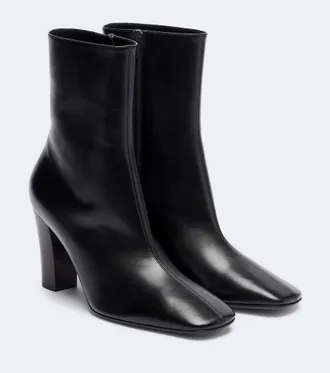 The Row Bottines Cindy en cuir