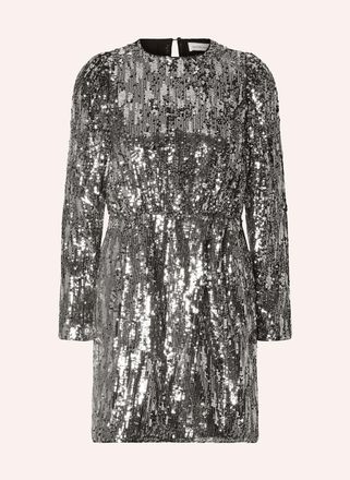 Selected Cocktailkleid Mit Pailletten silber