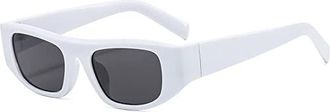 Generic Lunettes De Soleil For Hommes, Vacances En Plein Air, Petite Monture, For Les Déplacements Quotidiens, For Femmes, For Fêtes(White)