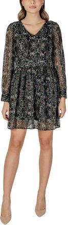 Only Only, Femme, Robes, Noir, Taille: 40 FR Robe Noire Écologique Collection Automne/Hiver