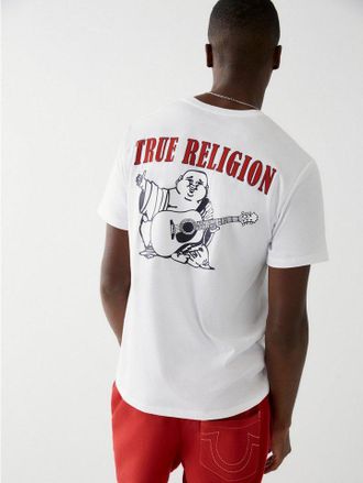 True Religion Rundhalsshirt BUDDHA CREW TEE Baumwolle, regular fit