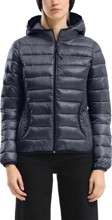 QS by s.Oliver Leicht wattierte Steppjacke mit Kapuze
