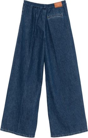 Forte_Forte Wide-Leg Denim Jeans - Navy