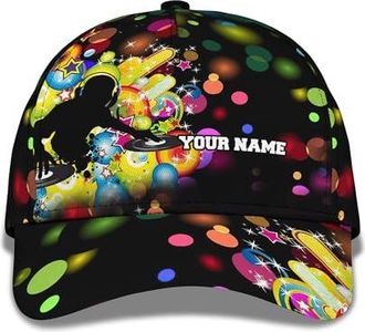 Generic Casquettes De Golf Joueur DJ Personnalis&eacute; Homme Casquette De Baseball Unique Chapeau De Baseball Respirant Chapeau De Soleil pour Sport Ext&eacute;rieur P&ecirc;ch
