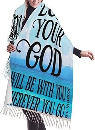 Generic Ch&acirc;les &Agrave; Franges, &Eacute;toles, Versets Religieux, Citations Positives, Robes Inspir&eacute;es De LOc&eacute;an, Accessoires Pour Femmes Foulards Classique Chaud Ch&acirc;le Do