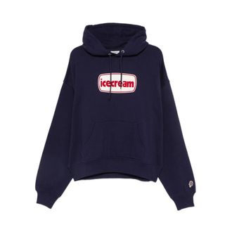 Icecream Pullover Hoodie - - Sweatshirts & Hoodies - Herren - Blau - M