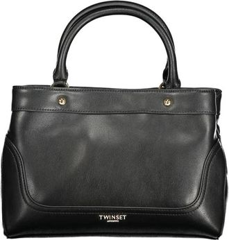 Twinset Strukturierte Henkeltasche - - Bags - Damen - Schwarzk - ONE SIZE