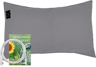 NA Erdungskissenbezug mit 4,5 m Erdungskordel, 50,8 x 76,2 cm (grau)