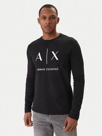 A|X Armani Exchange T-Shirt XM002684 AF10356 UC001 Schwarz Regular Fit