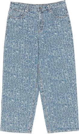 Daily Paper Clothing Jacquard-pattern Jeans