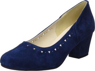 Hirschkogel Damen 3000019 Pumps, dunkelblau, 37 EU