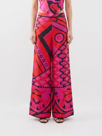 Pucci Pantalon Femme couleur Fuchsia