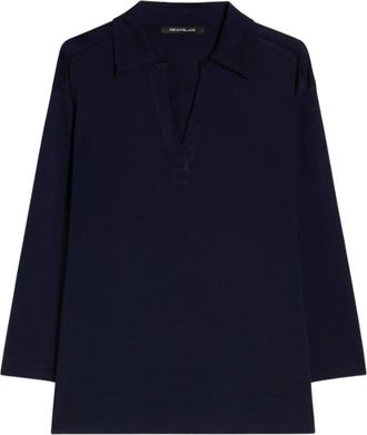 Pennyblack Femme, Tops, Bleu, Taille: 44 FR Pbjvolante Polo