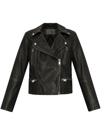 AllSaints veste de moto à poches cargo - Noir