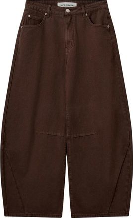 Sofie Schnoor Femme, Jeans, Brun, Taille: 34 FR Wide Jeans