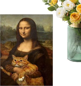 Generic Weibliche &Ouml;lgem&auml;lde - lustige modische Wandkunst, moderne Leinwand-Kunstausstellung, dekorative Malerei, eleganter visueller mit zeitgen&ouml;ssischem Desi