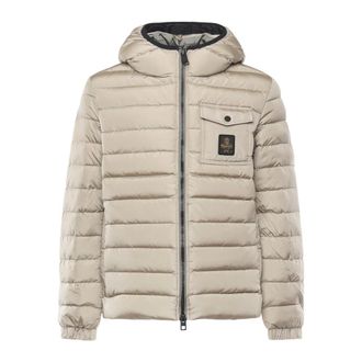 RefrigiWear Homme, Vestes, Beige, Taille: M Down Vestes