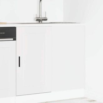 vidaXL vidaXL K&uuml;chenunterschrank Porto Wei&szlig; Holzwerkstoff