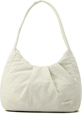 Generic Kexpery Sac &agrave; bandouli&egrave;re pliss&eacute; nuages de couleur unie pour femmes l&eacute;ger et pratique Sac &agrave; main pour shopping et voyage