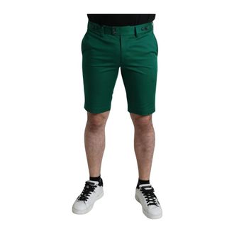 Dolce & Gabbana Classic Fit Bermuda Shorts - - Shorts - Herren - Gr&uuml;n - XL