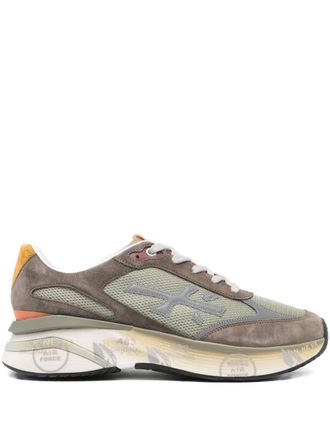 Premiata baskets Moerun 7871 à lacets - Tons neutres