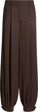 Etro Femme, Pantalons, Brun, Taille: 38 FR Wide Pantalons