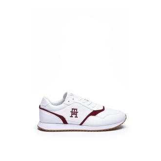 Tommy Hilfiger Homme, Chaussures, Blanc, Taille: 48 EU Runner Evo