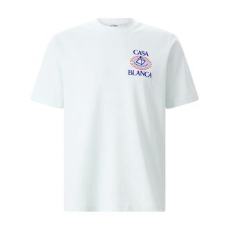 Casablanca Homme, Tops, Vert, Taille: 3XL T-shirt imprim&eacute;