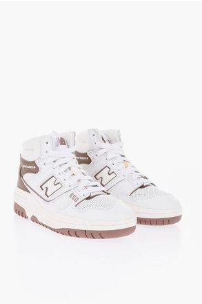 New Balance Leather High-Top Sneakers with Side Logo size 37,5