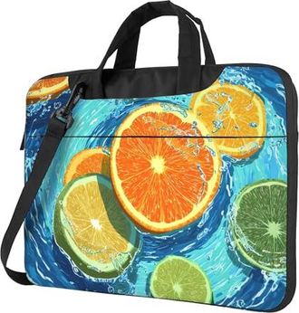 Generic Sac pour ordinateur portable de 15,6, housse de protection antichoc avec bandouli&egrave;re pour ordinateur portable de 15,6, pour homme et femme, multicolor