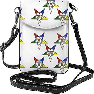 IUBBKI Stars Eastern Stars Porte-monnaie pour téléphone portable - Petit portefeuille en cuir à bandoulière pour femmes Bandoulières Sac Carry Card Cosmetics