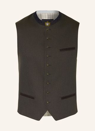 Hammerschmid Hammerschmid Trachtenweste Mirko Slim Fit blau