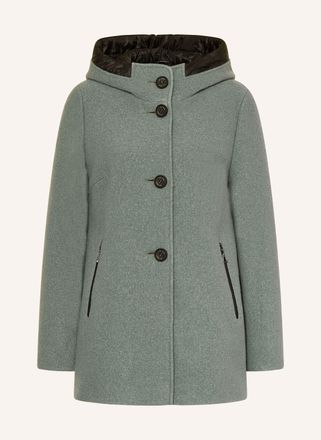 Gil Bret Boucl&eacute;-Jacke gruen