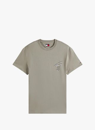 Tommy Hilfiger T-shirt en jersey &agrave; logo signature au dos