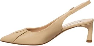Halmanera Femme, Chaussures, Beige, Taille: 39 EU Sandalo Slingback