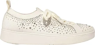 FitFlop Ombre Sneaker f&uuml;r Damen, Verziert, Plattform-Absatz (Beige)
