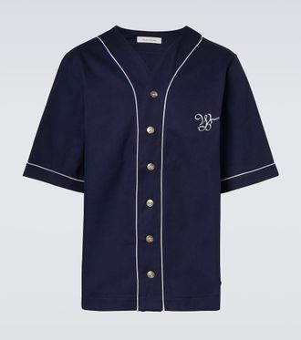 Wales Bonner Hemd Freestyle aus Baumwoll-Drill