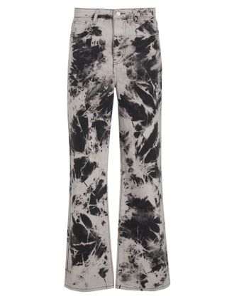 8 by YOOX BLEACHED 5 POCKETS JEANS