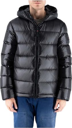 Peuterey Homme, Vestes, Noir, Taille: 2XL Honova Short Puffer Jacket