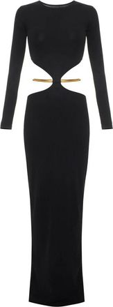 Elisabetta Franchi Damen, Kleider, Schwarzk, MGröße