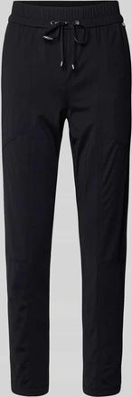 Marc Cain Slim Fit Stoffhose mit Rei&szlig;verschlusstaschen