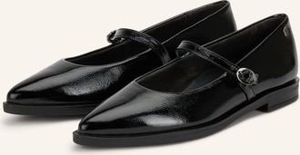 Paul Green Mary-Jane-Ballerinas schwarz