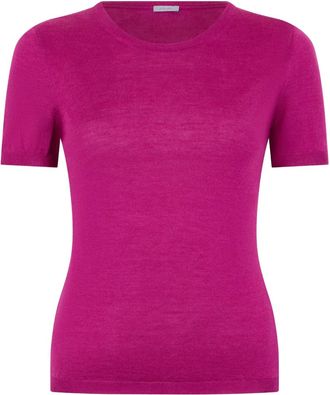 Malo round-neck top - Rosa