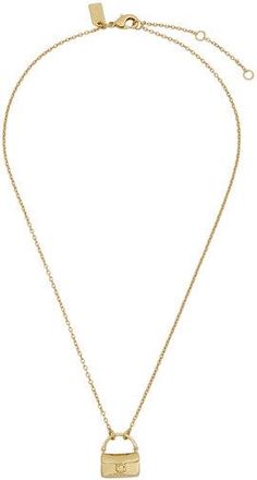 Coach Halskette 37527580 Goldfarben