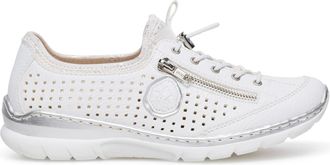 Rieker Sneakers Rieker L3296-82 Wei&szlig;