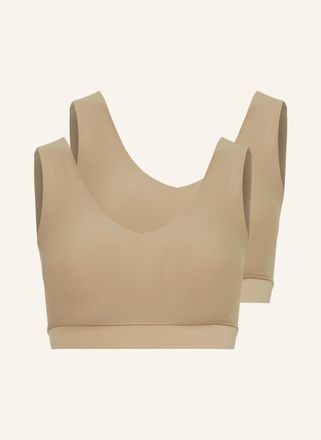 Chantelle 2er-Pack Bustiers Softstretch beige